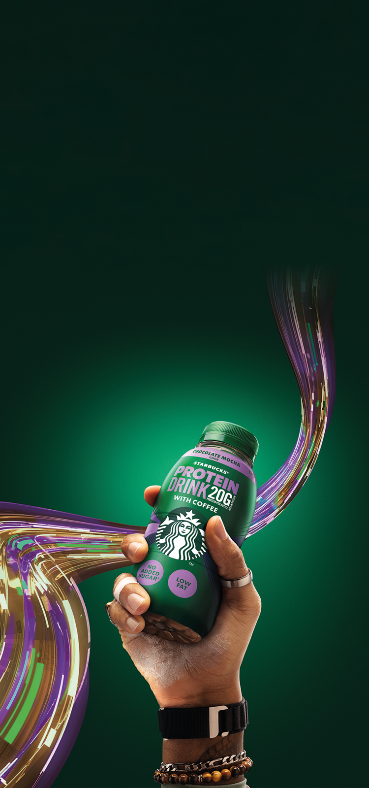 Starbucks® Protein Drink With Coffee Chocolate Mocha Flavour